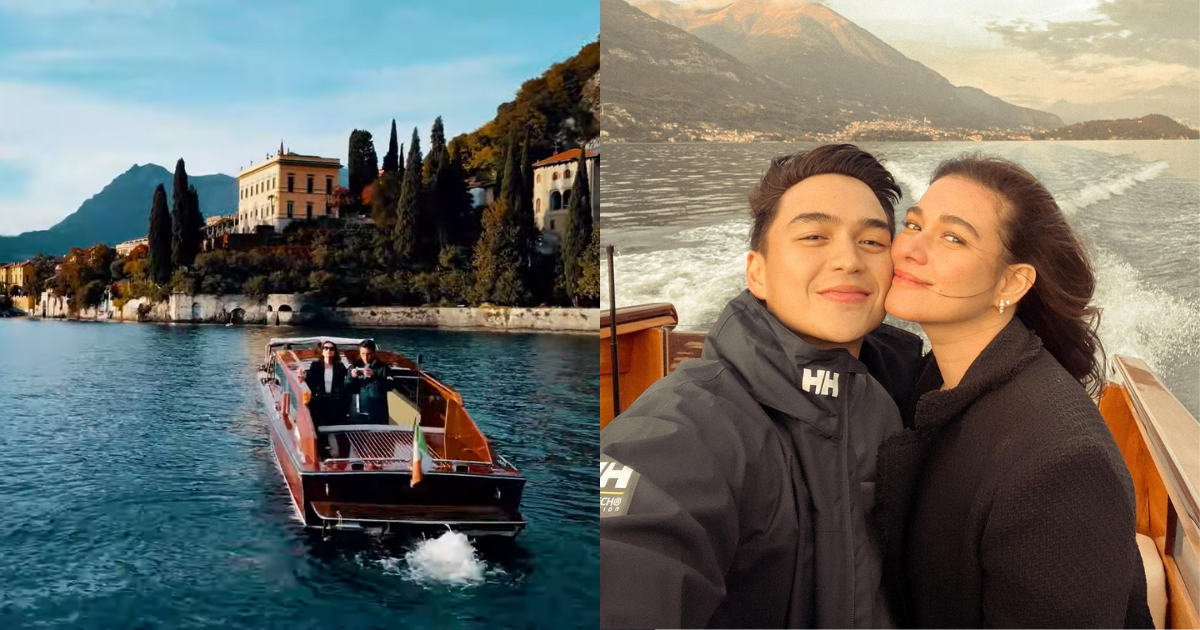 Bea Alonzo and Dominic Roque go on a magical boat ride in Italy | GMA ...