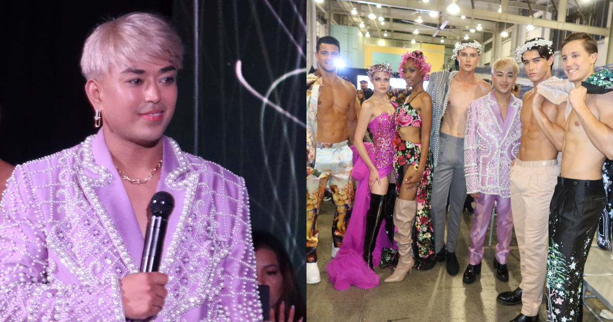 Fashion designer Kenneth Barlis celebrates his 10th year in the ...