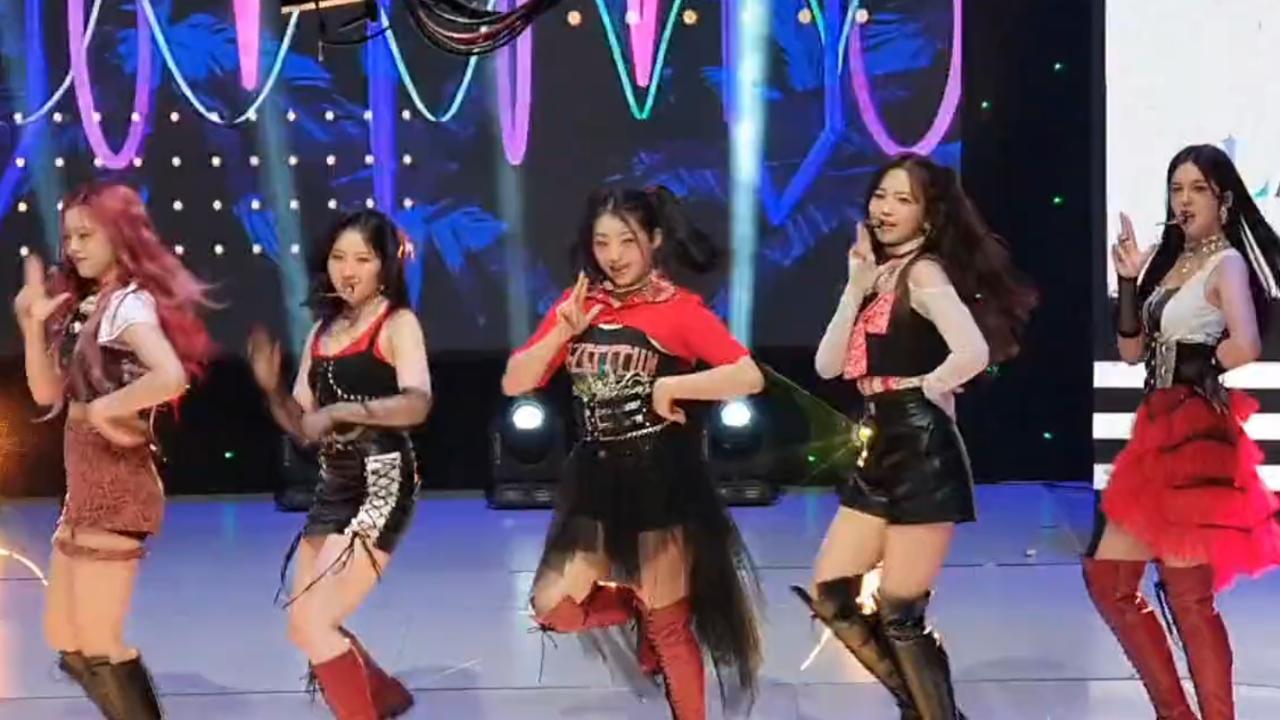 K-pop group Lapillus performs on 'Eat Bulaga!' | GMA News Online