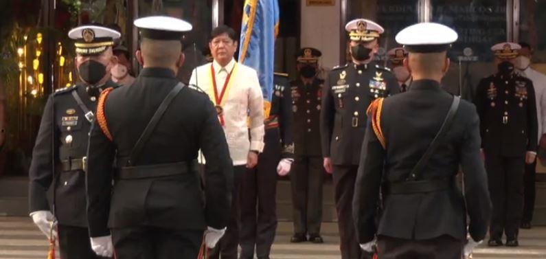 Marcos says he learned brotherhood from Marines | GMA News Online