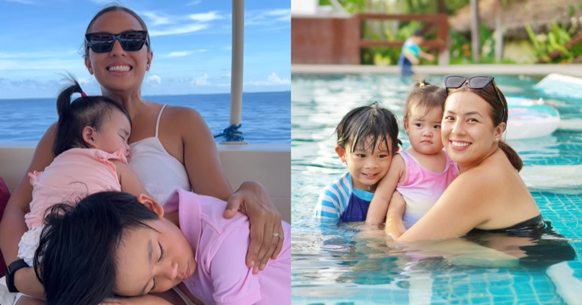 Nikki Gil shares sweet moment with her kids Finn and Maddie | GMA News Online