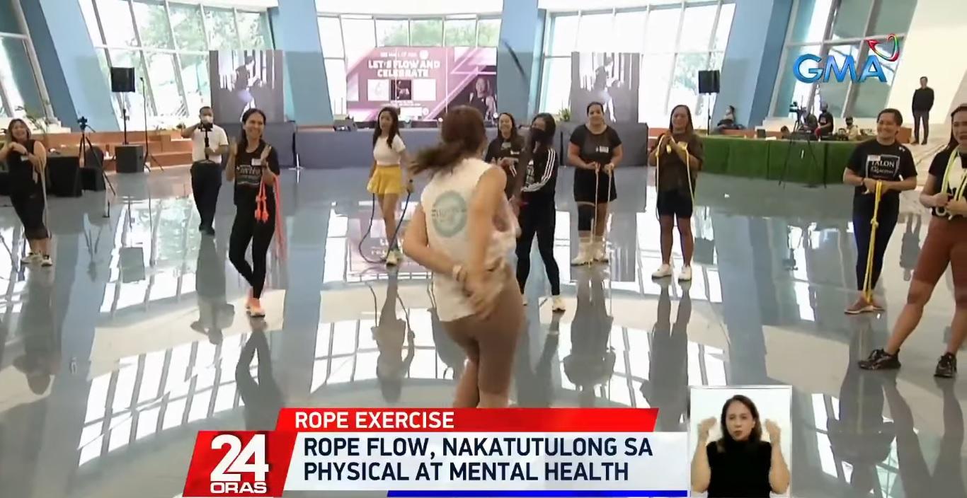 This rope exercise lets you go with the flow as you keep trim | GMA ...