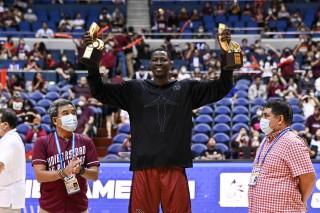Malick Diouf wins UAAP Season 85 MVP award | Ang People's Pope Sa Pilipinas
