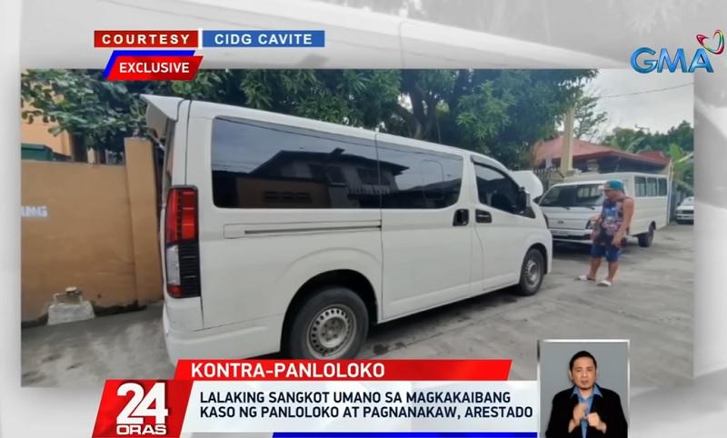 Lalaki na sangkot sa rent-tangay modus, nadakip; suspek, nalulong daw sa sabong kaya nagawa ang ...