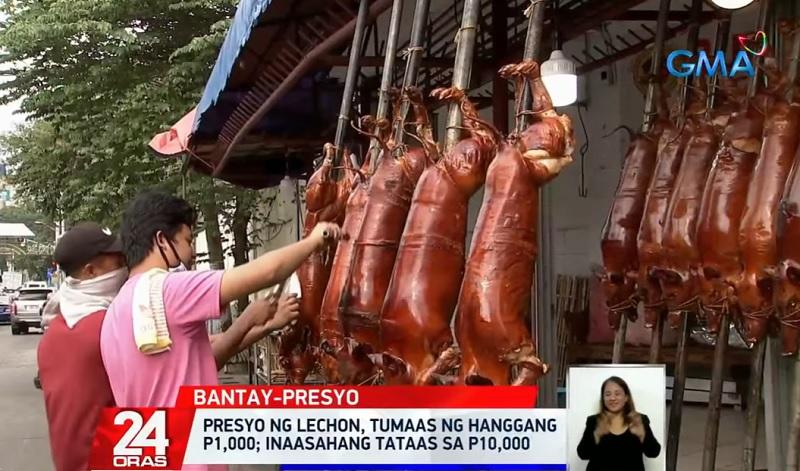 Lechon prices in Quezon City up by P1,000 | GMA News Online