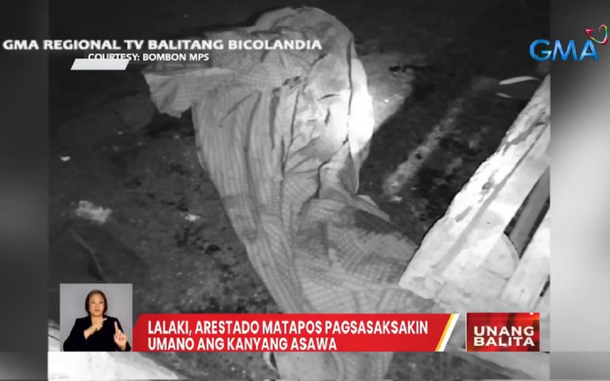 Lalaki sa CamSur, arestado matapos pagsasaksakin ang kanyang asawa | Balitambayan