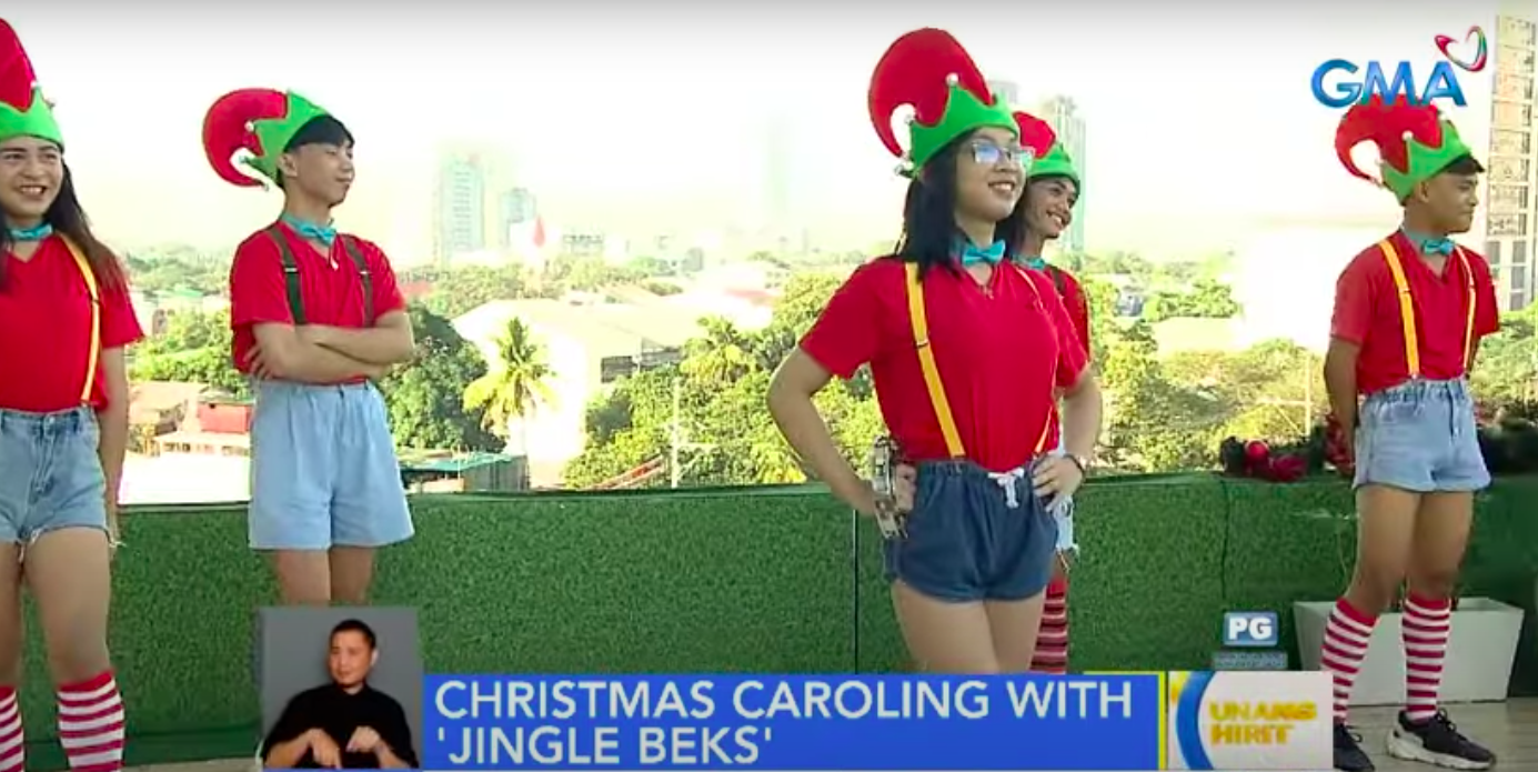 ‘Jingle Beks,’ viral sa kanilang performance level na pangangaroling ngayong kapaskuhan ...