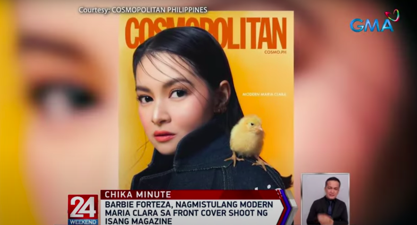 Barbie Forteza, modern 'Maria Clara' sa kaniyang unang magazine cover ...