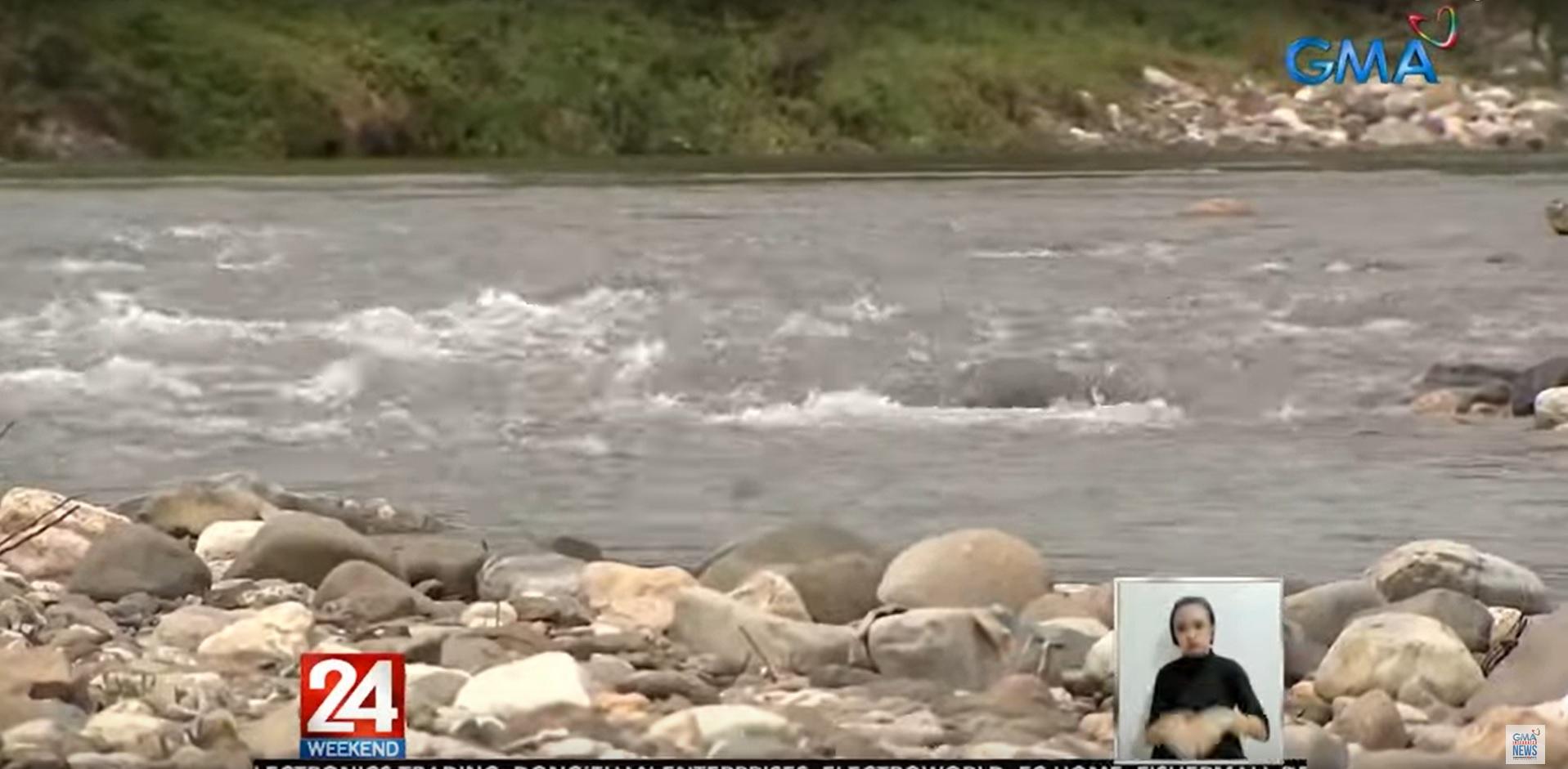 Jeepney driver na ligtas na nakatawid sa ilog sa Rizal, sinubukang ...