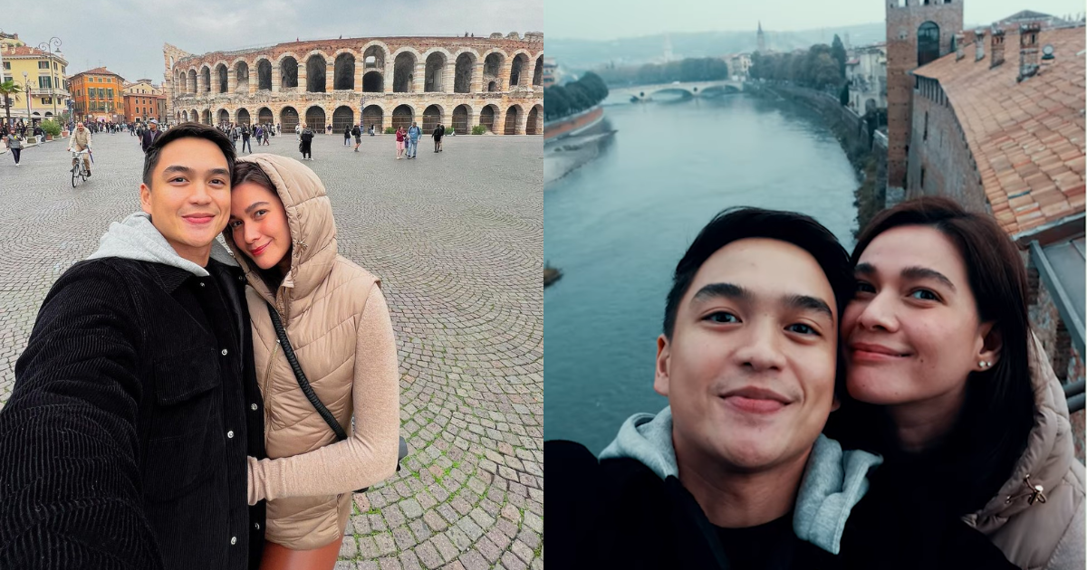 Bea Alonzo and Dominic Roque tour Verona, the setting of 'Romeo and ...