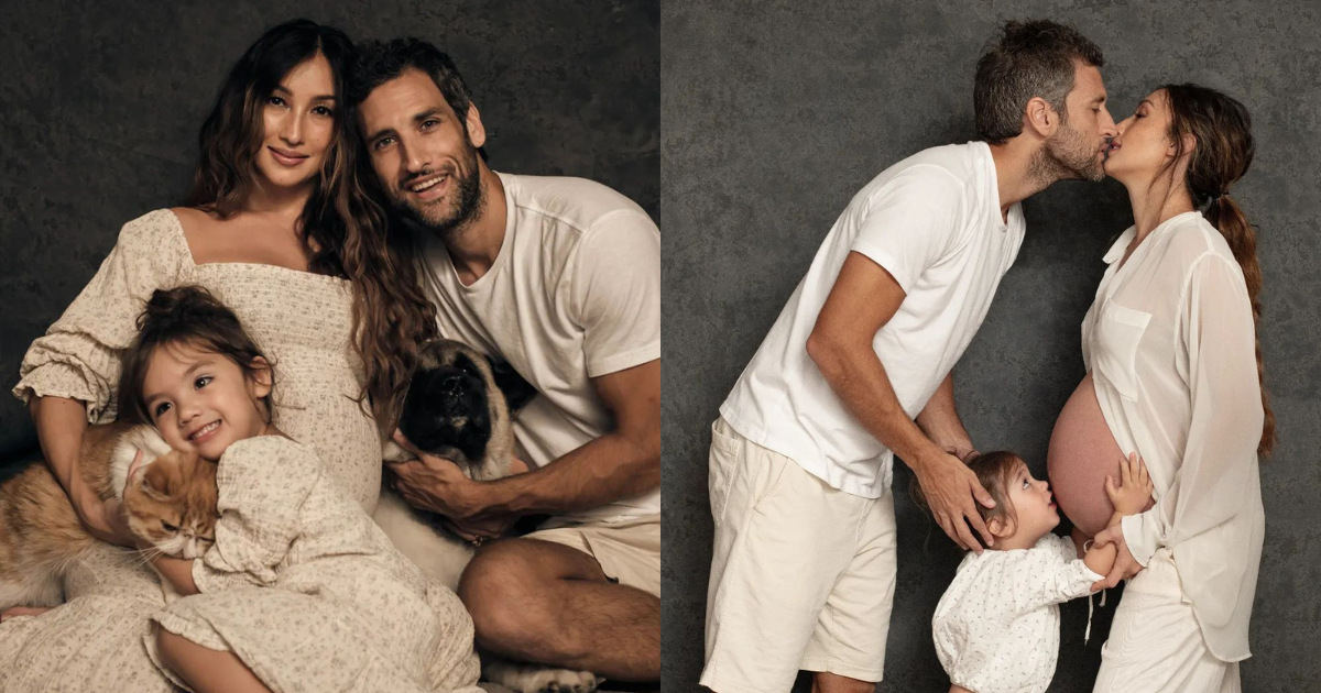 Solenn Heussaff posts adorable family photo with Pochola, El Gato | GMA ...