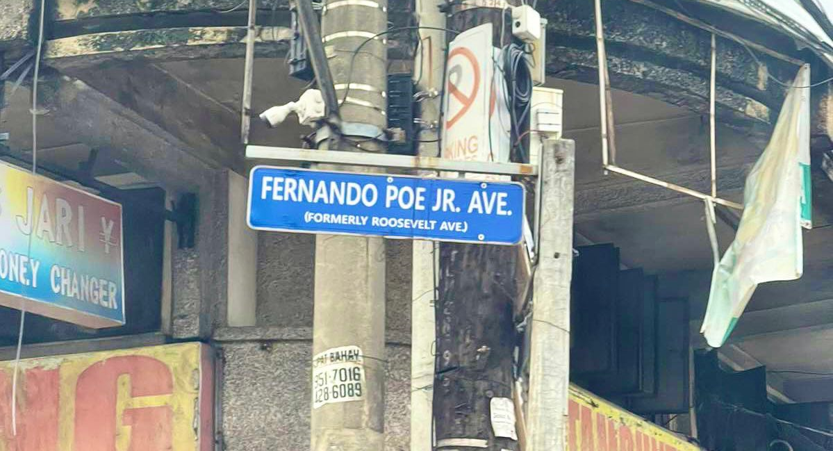 Roosevelt Avenue in Quezon City is now Fernando Poe Jr. Avenue | GMA ...