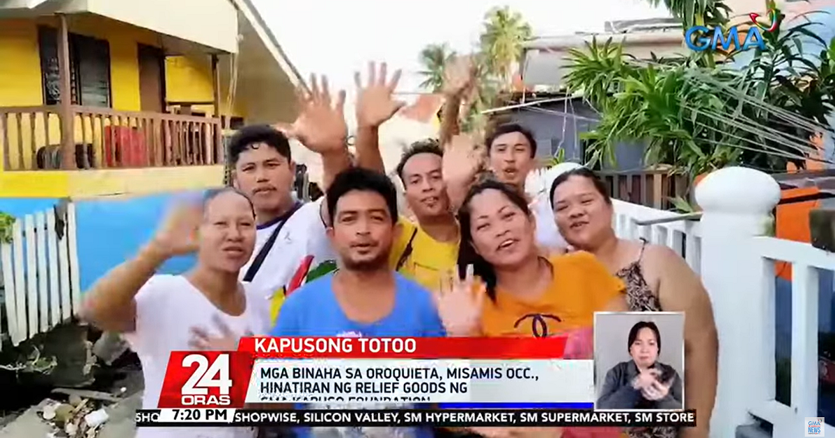 4,000 residents in flood-hit Misamis Occidental get help from GMA Kapuso Foundation | GMA News ...