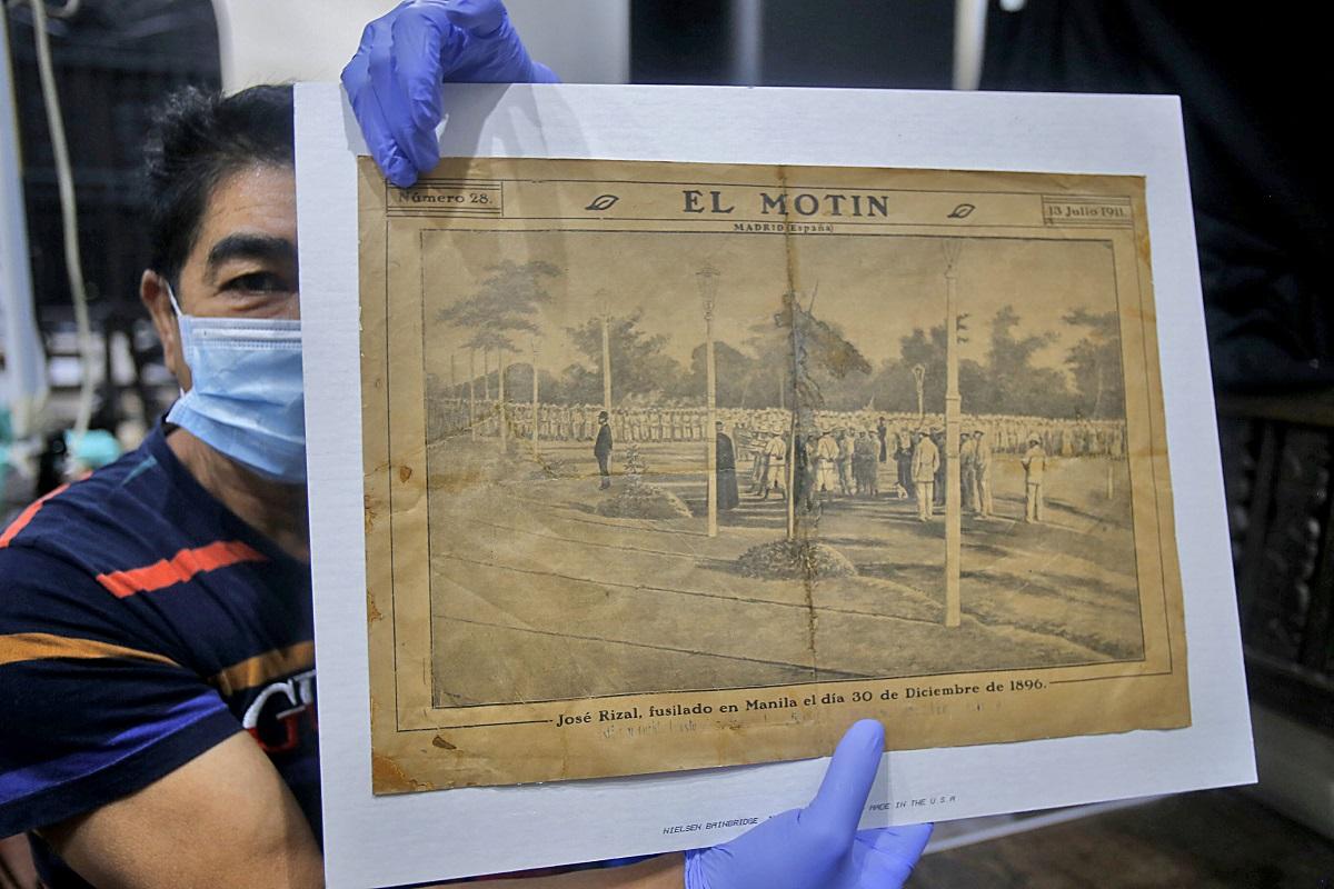 Image of national hero restored ahead of Rizal Day | Photos | GMA News ...