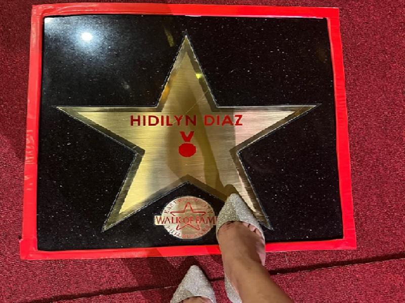 Weightlifter Hidilyn Diaz gets star in Eastwood Walk of Fame | GMA News ...