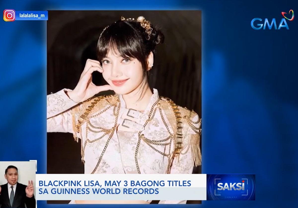 Lisa ng BLACKPINK, may 3 bagong Guinness World Records | Balitambayan