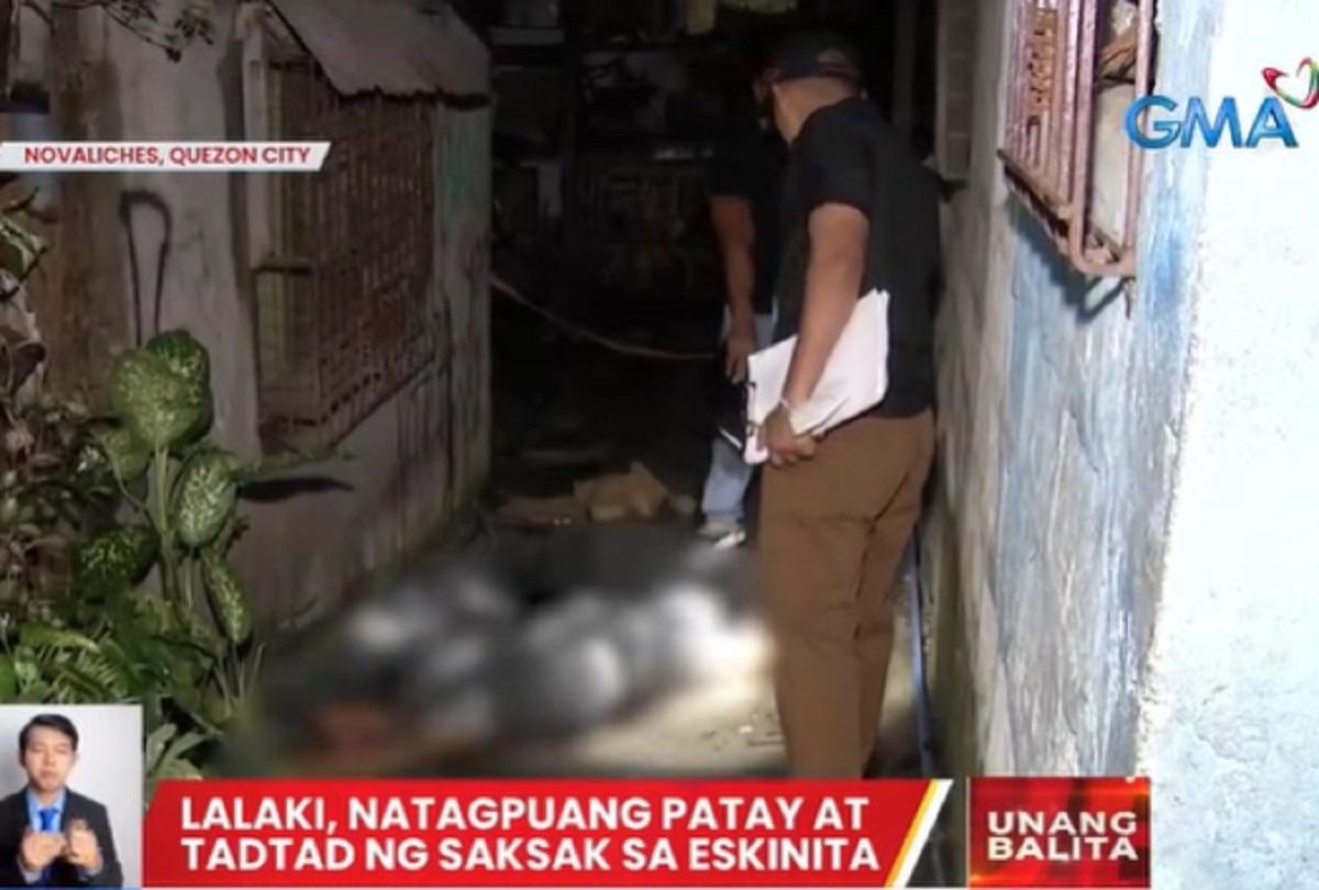 Lalaki, natagpuang patay at tadtad ng saksak sa QC | Balitambayan