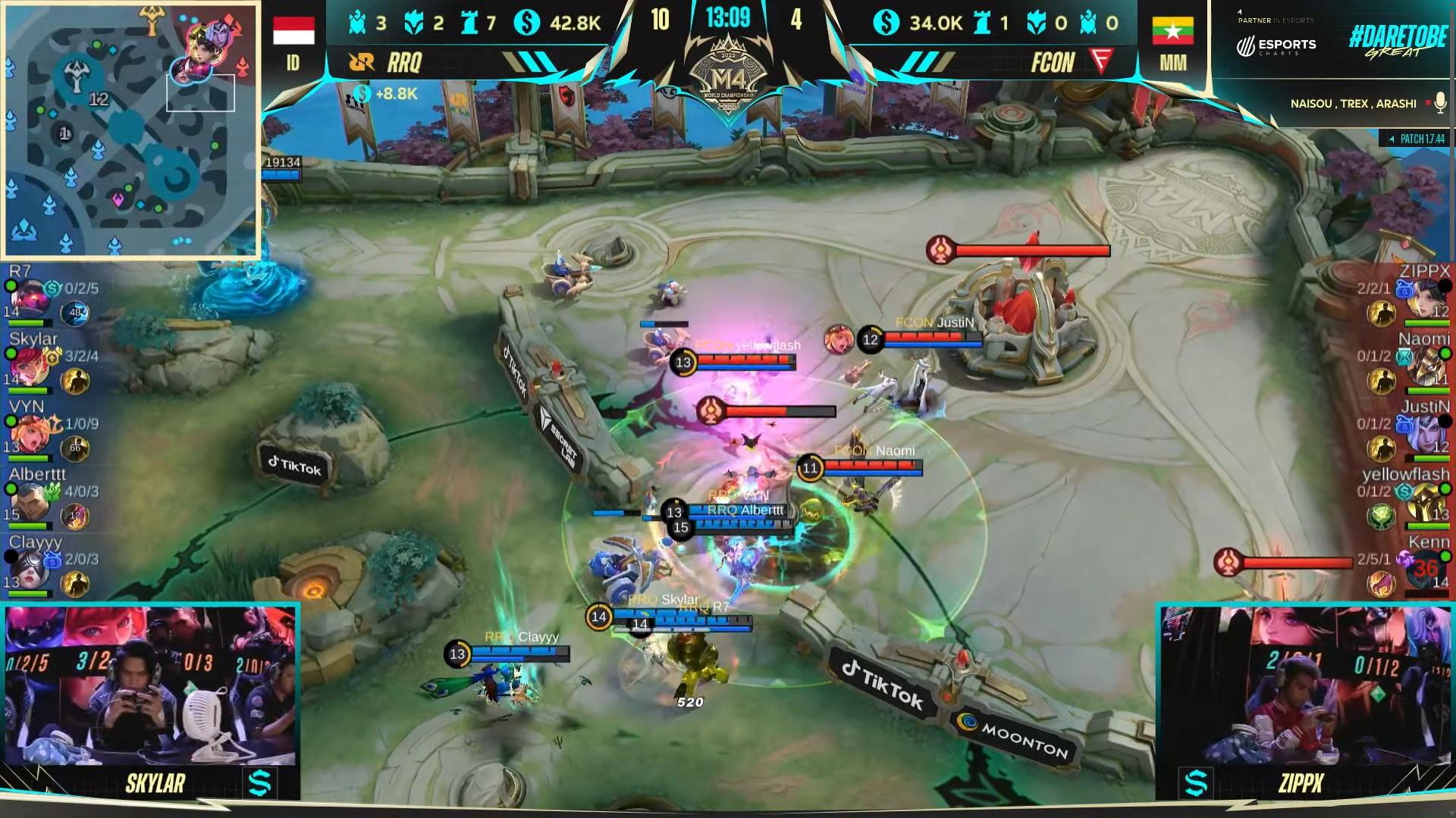 Arcadia, RRQ Hoshi keep M4 hopes alive, oust Dale's Falcon | GMA News ...