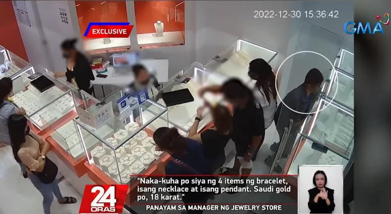 About P1 M worth of jewelry stolen inside a mall in Cavite | GMA News Online