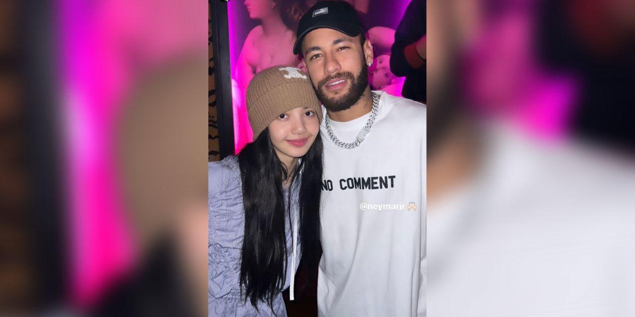 Lisa of Blackpink, soccer star Neymar pose for a photo in Paris | GMA ...