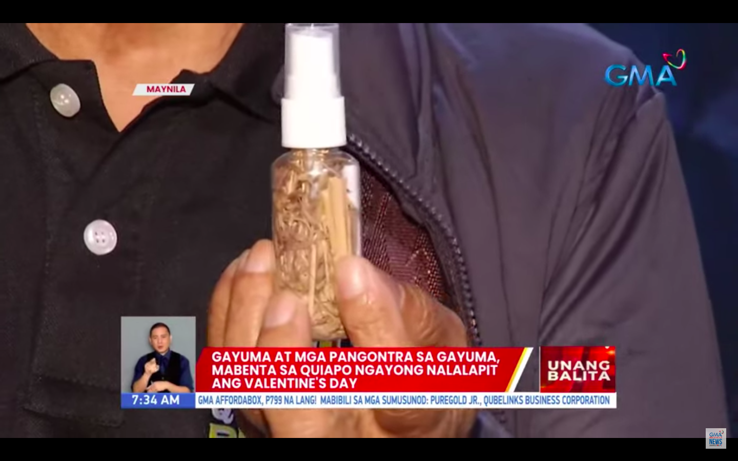 Gayuma at mga pangontra, mabenta sa Quiapo sa nalalapit na Valentine’s ...