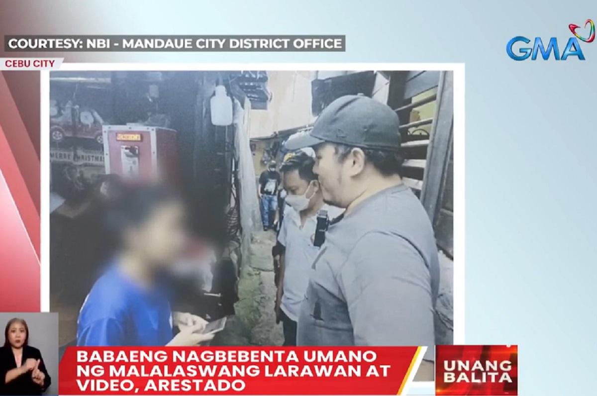 Babae sa Cebu, huli sa pagbebenta ng malalaswang larawan at video | Balitambayan