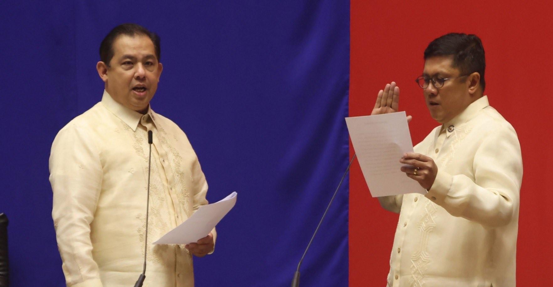 Brian Yamsuan takes oath as Bicol Saro party-list rep | GMA News Online