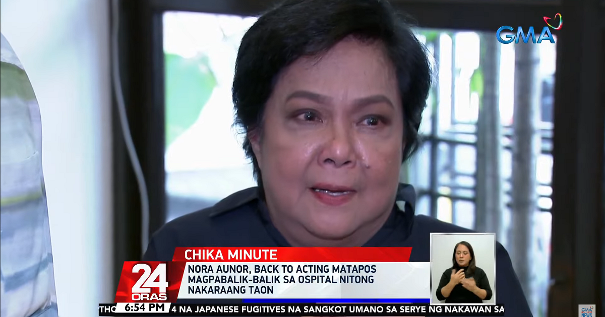 Nora Aunor to return to big screen with Alfred Vargas | GMA News Online