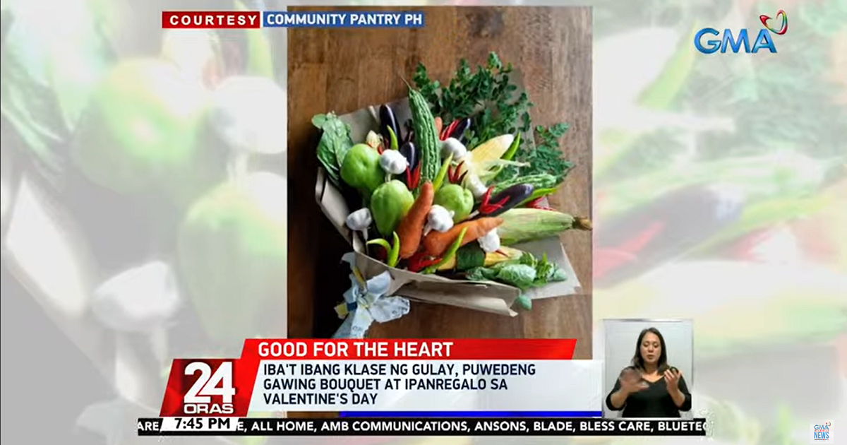 Want healthy love this Valentine's? Try giving vegetable bouquets | GMA ...