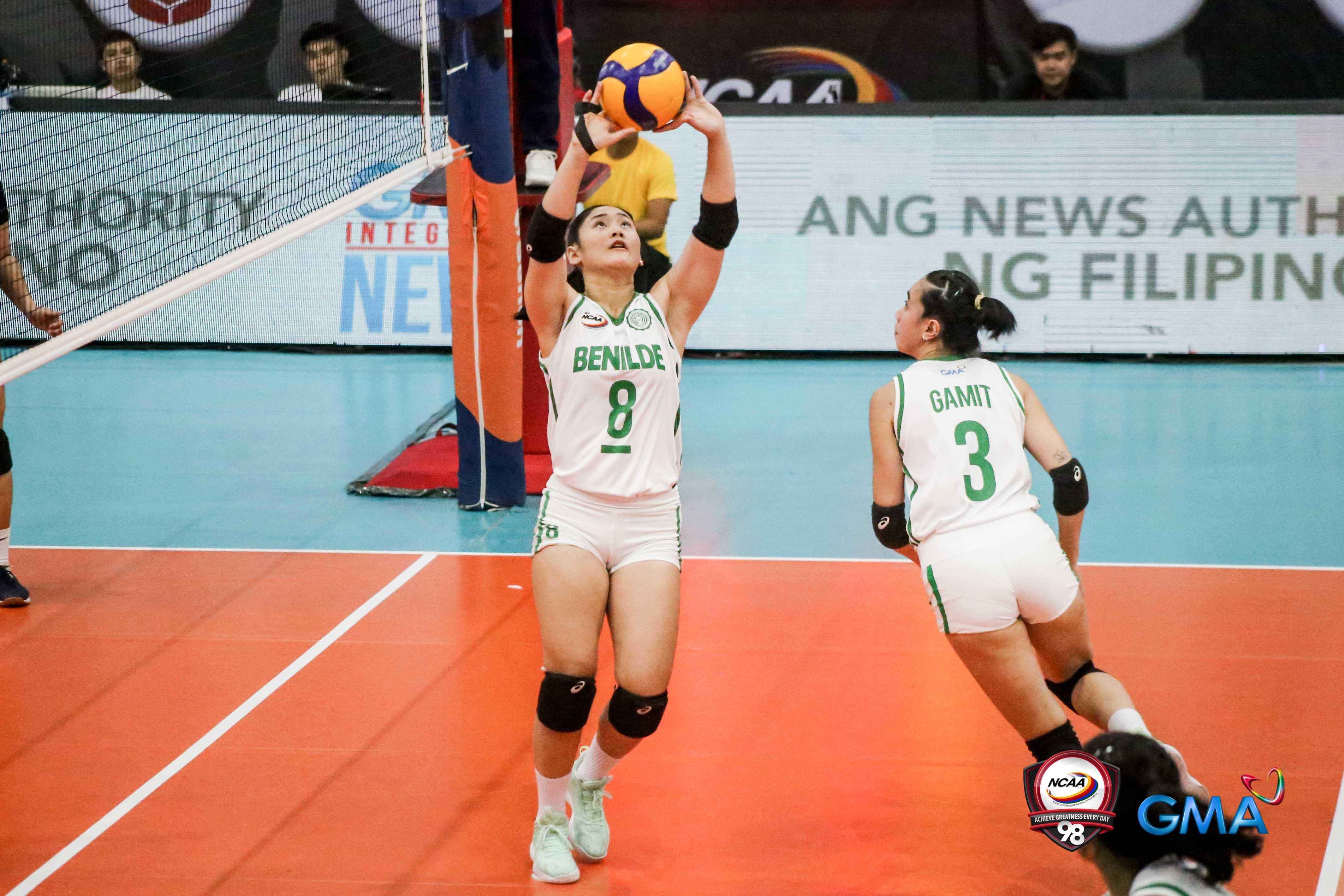 Benilde makes quick work of JRU, completes sweep to make Finals ...
