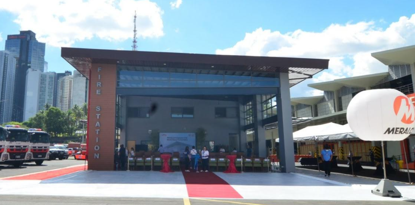 New fire sub-station at Meralco compound inaugurated | Photos | GMA ...