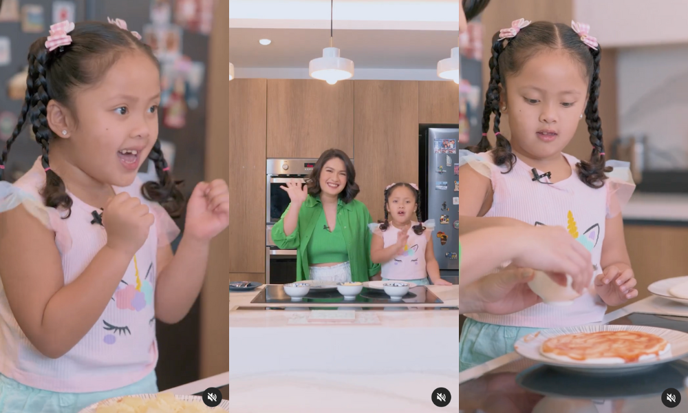 Tali Sotto is an adorable little chef as she makes her favorite pizza ...