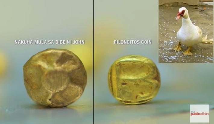 Bibe sa Rizal, nakakain nga ba ng antigong ginto na piloncitos ...