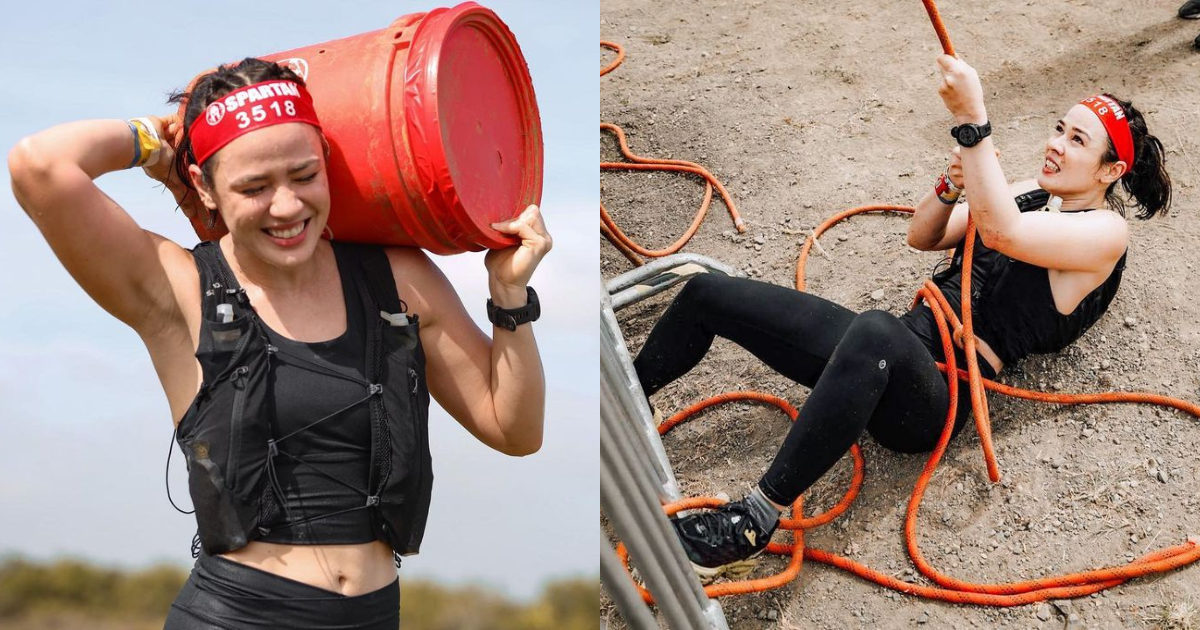 Valeen Montenegro shows off girl power at the Spartan Philippines race | GMA News Online