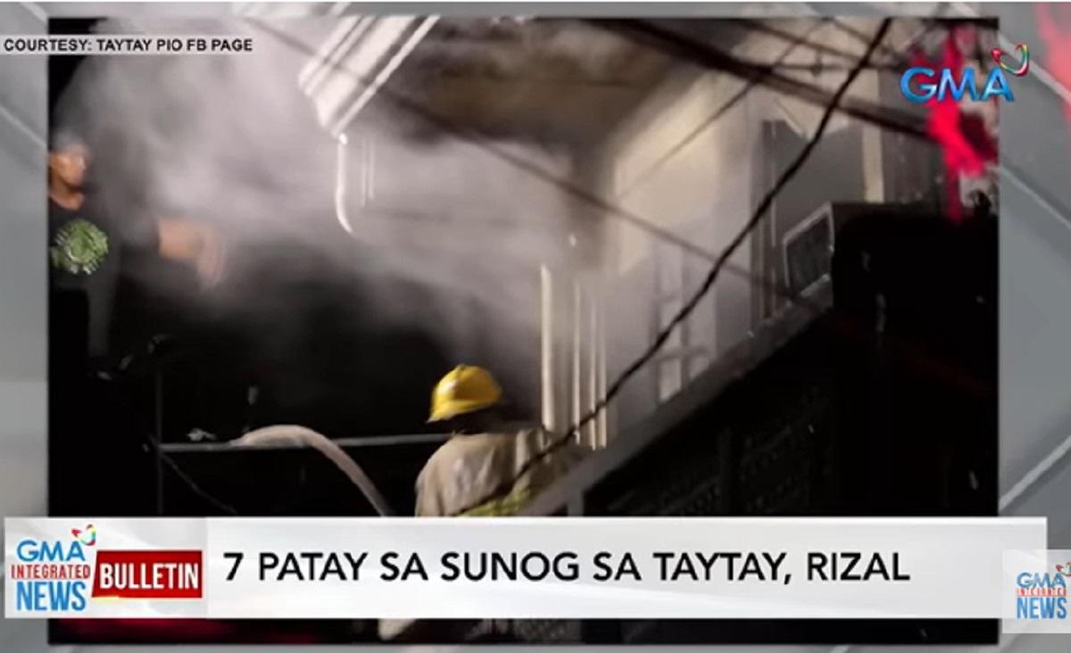 7 patay, 60 pamilya nawalan ng tirahan sa sunog sa Taytay, Rizal | Balitambayan