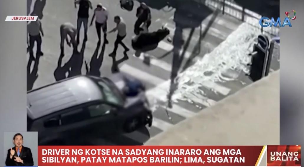 Driver na sinadyang araruhin ang mga sibilyan, patay matapos barilin sa ...