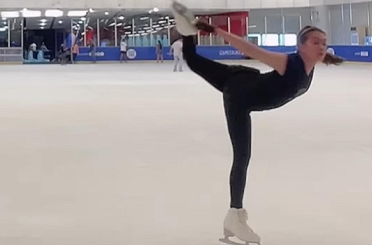 Ina Feleo flaunts impressive figure skating skills | GMA News Online