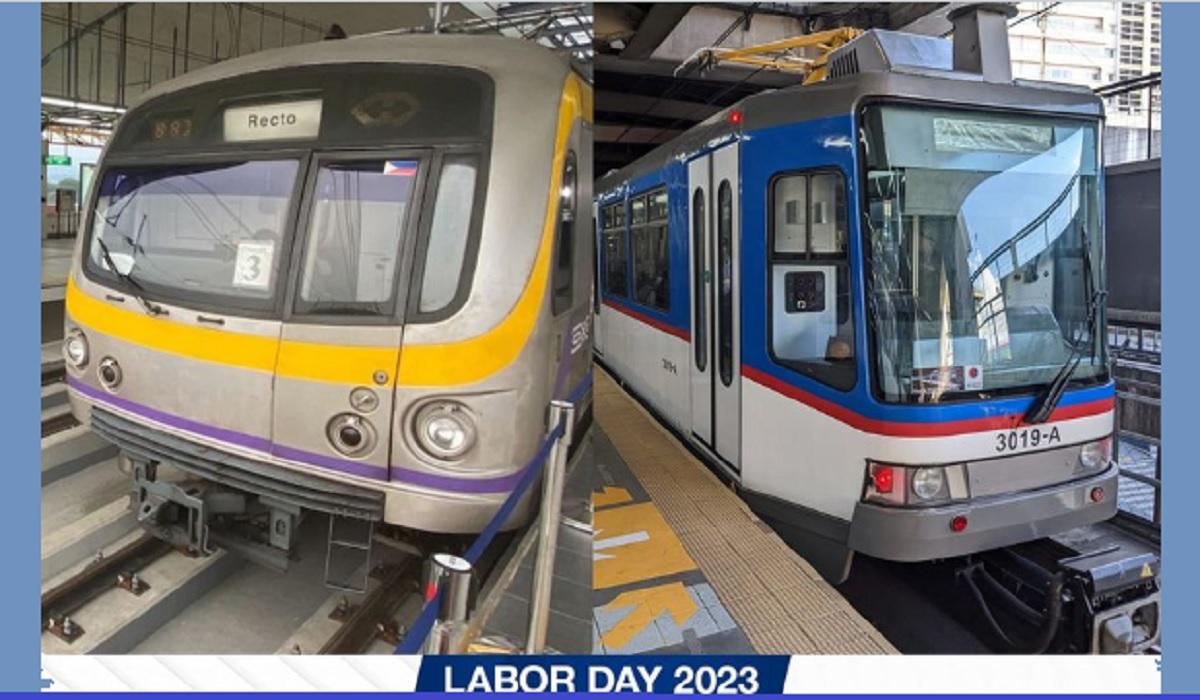 LRT2, MRT3 offer free rides to workers in select hours on May 1 | GMA ...