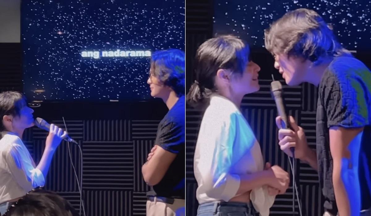 Bianca Umali, Ruru Madrid sing a karaoke duet at thanksgiving party for ...