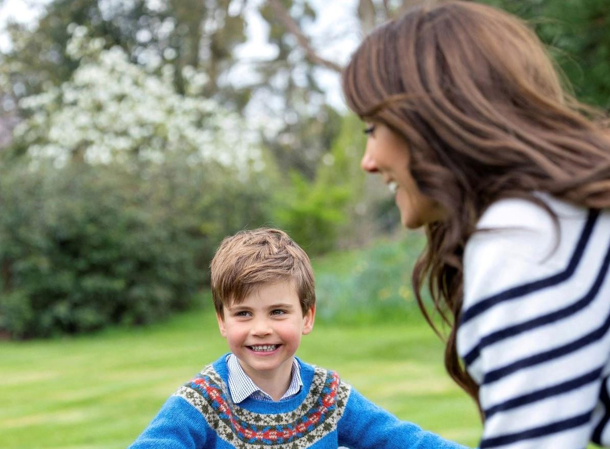 British royals release new photos of Prince Louis to mark fifth ...