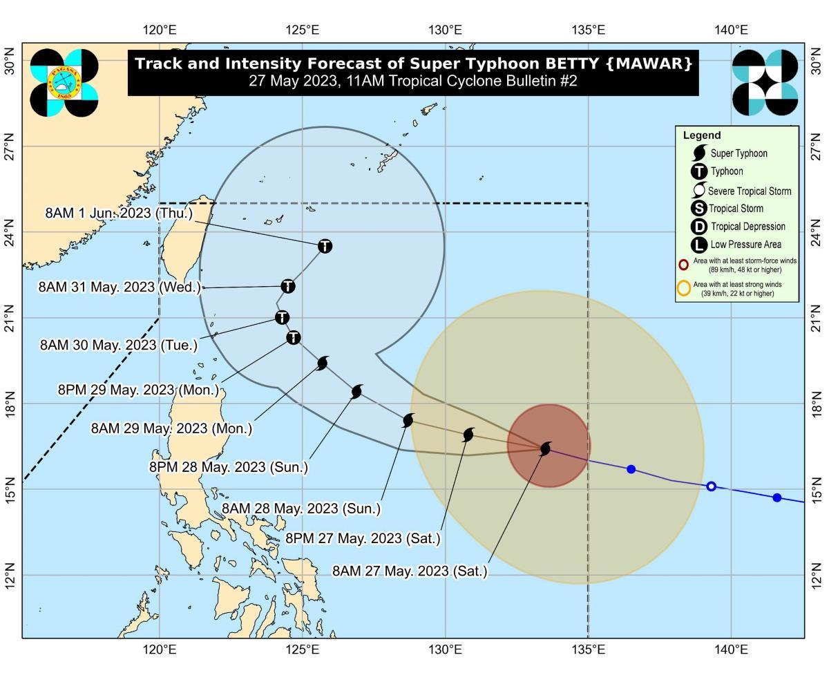 Signal No. 1 up over parts of Cagayan, Isabela as Betty maintains strength | GMA News Online