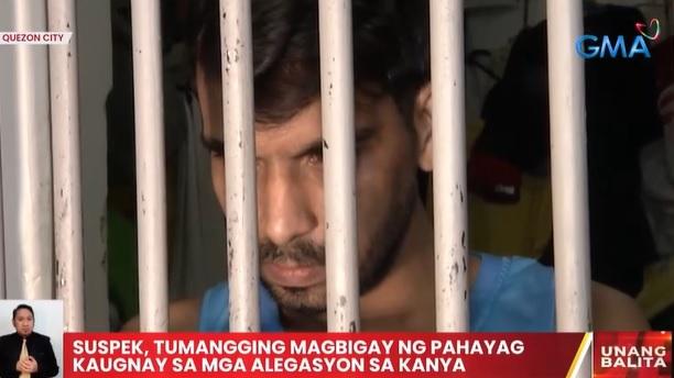 Indian, arestado matapos umanong mangholdap ng kapwa niya Indian sa QC | Balitambayan