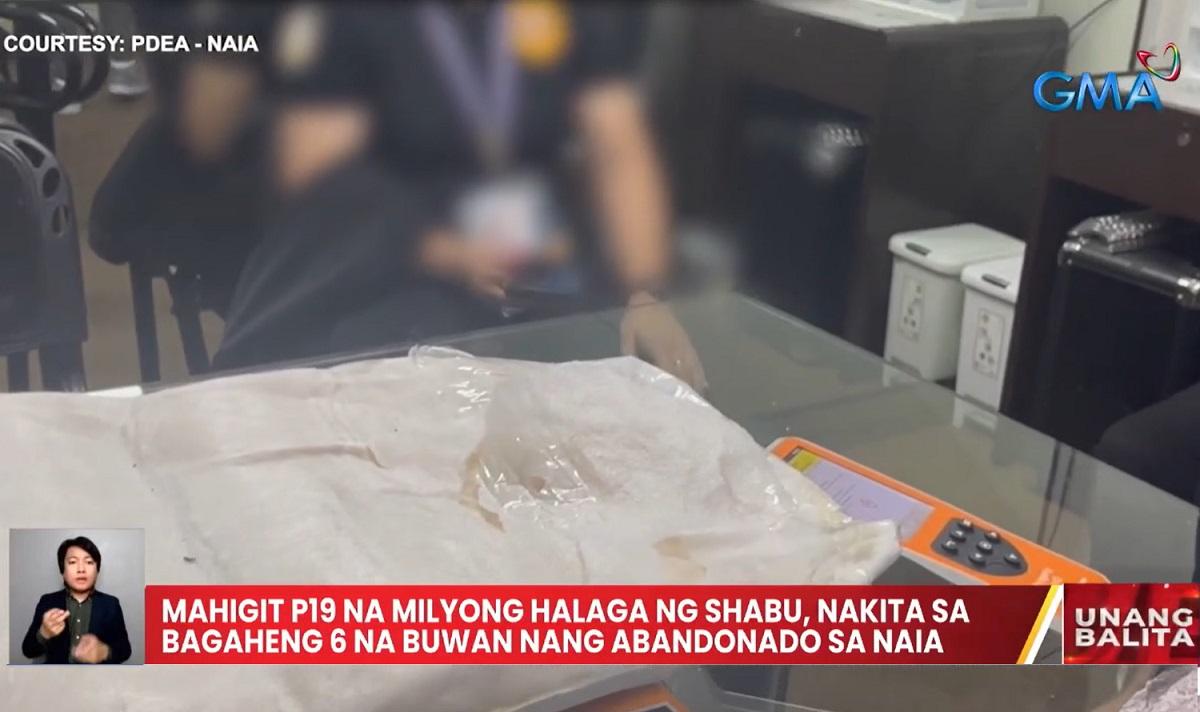 Mahigit P19M halaga ng shabu, nabisto sa bagaheng 6 buwan nang ...