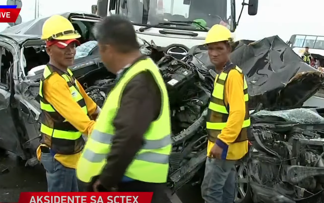 SCTEX multi-vehicle collision kills 3 people | GMA News Online