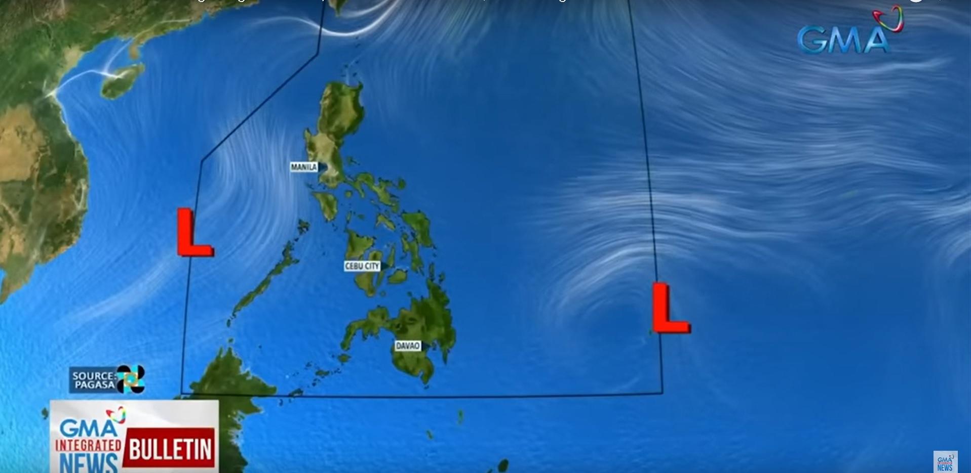 LPA Enters PAR East Of Mindanao LPA Off Palawan Expected To Exit GMA LPA Enters PAR East Of Mindanao LPA Off Palawan Expected To Exit GMA