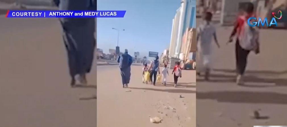 Filipino family in Sudan walked 5 km to escape war zone | GMA News Online