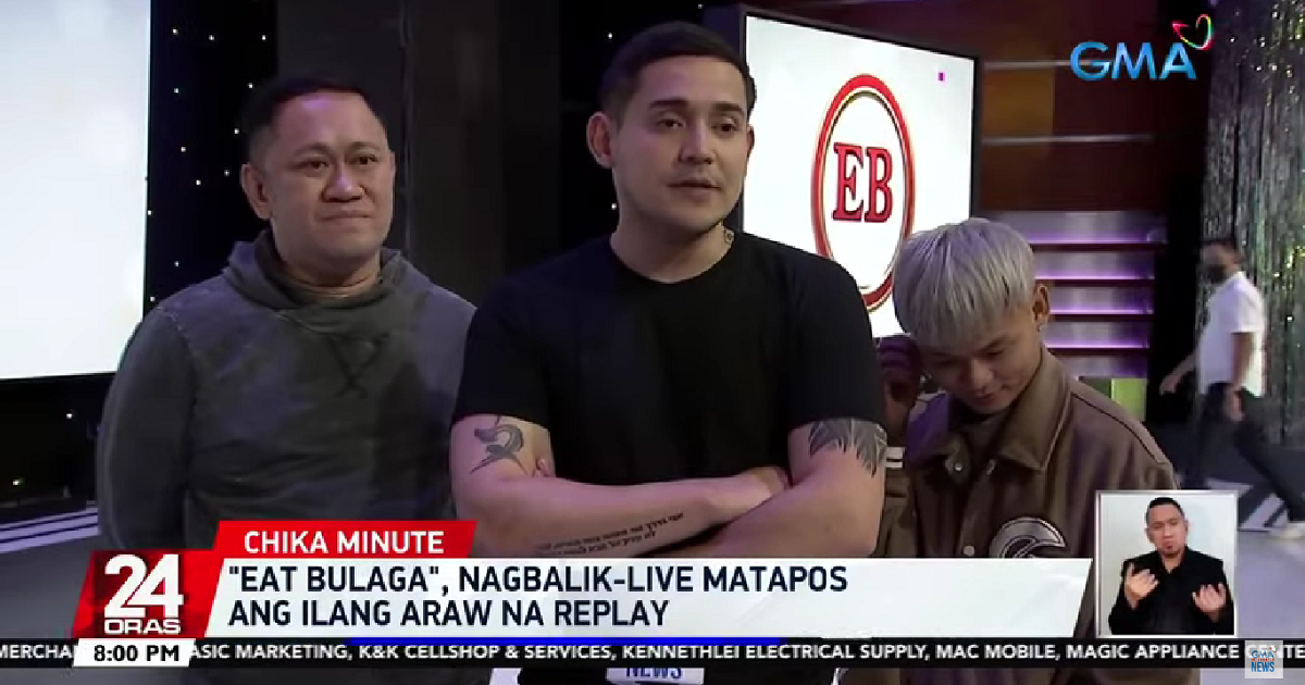 Paolo Contis says new 'Eat Bulaga' hosts can't replace TVJ | GMA News Online