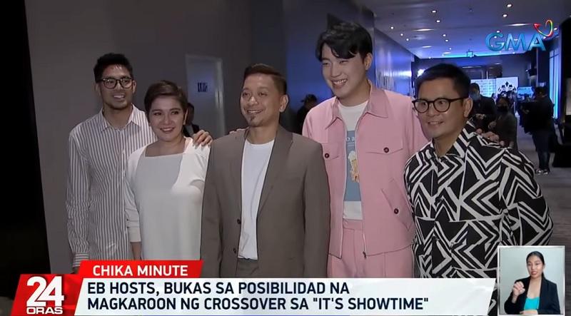 Are ‘Eat Bulaga’ hosts open for ‘crossover’ with ‘It’s Showtime’? | GMA ...