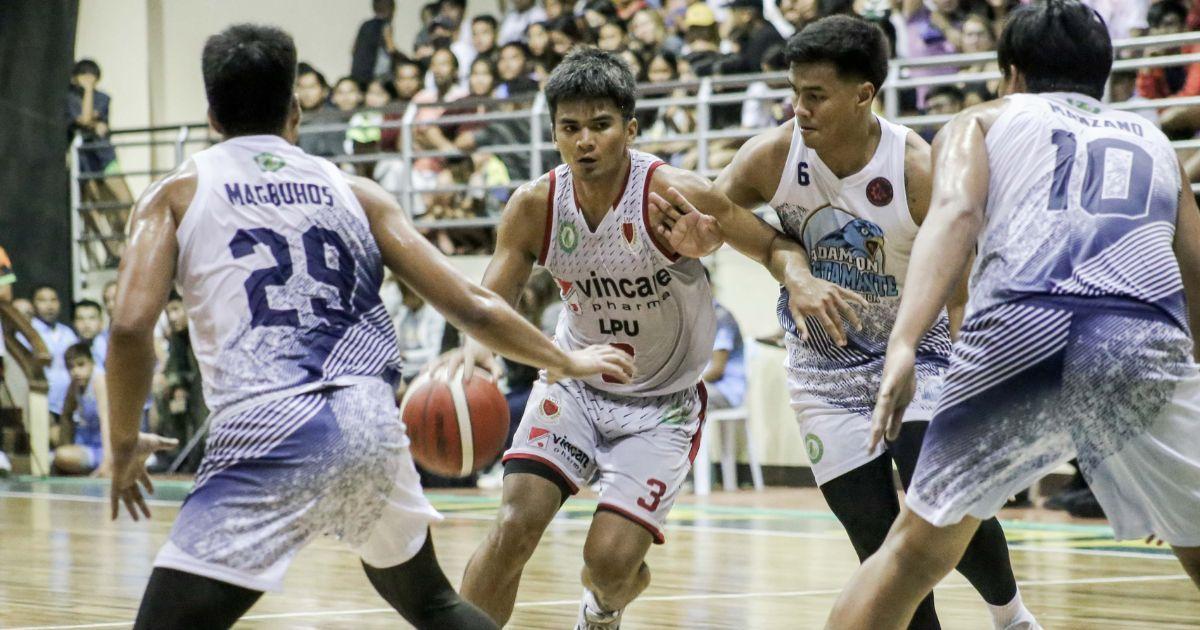 John Barba drops 30 to tow LPU past Adamson in Agusan del Sur tiff ...