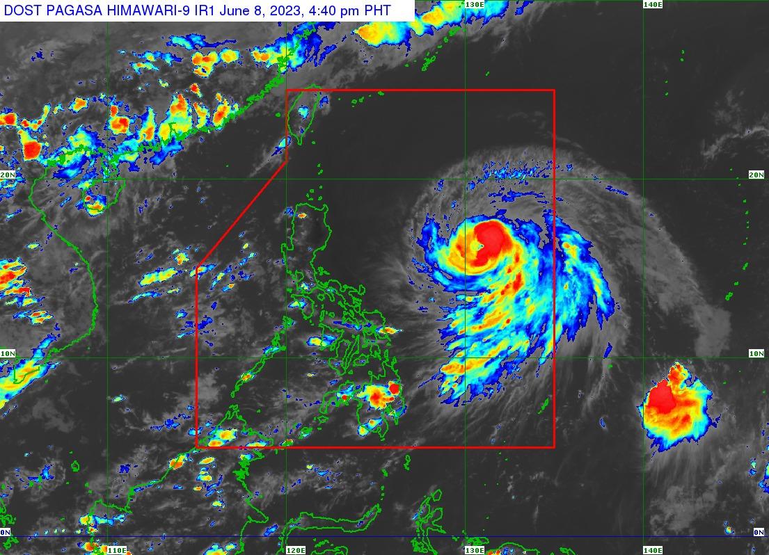 Chedeng intensifies into a typhoon | GMA News Online
